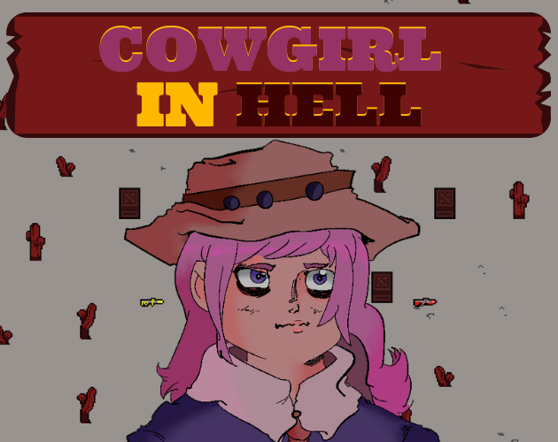 Cowgirl In Hell By Huotes