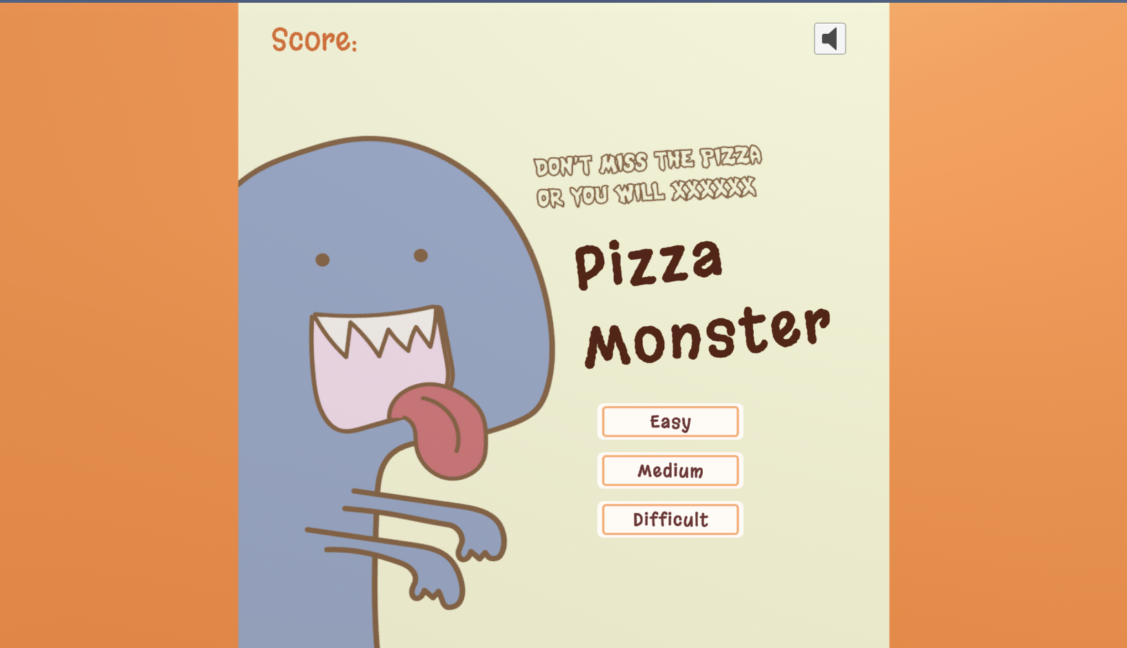 Pizza Monster by yukkochan