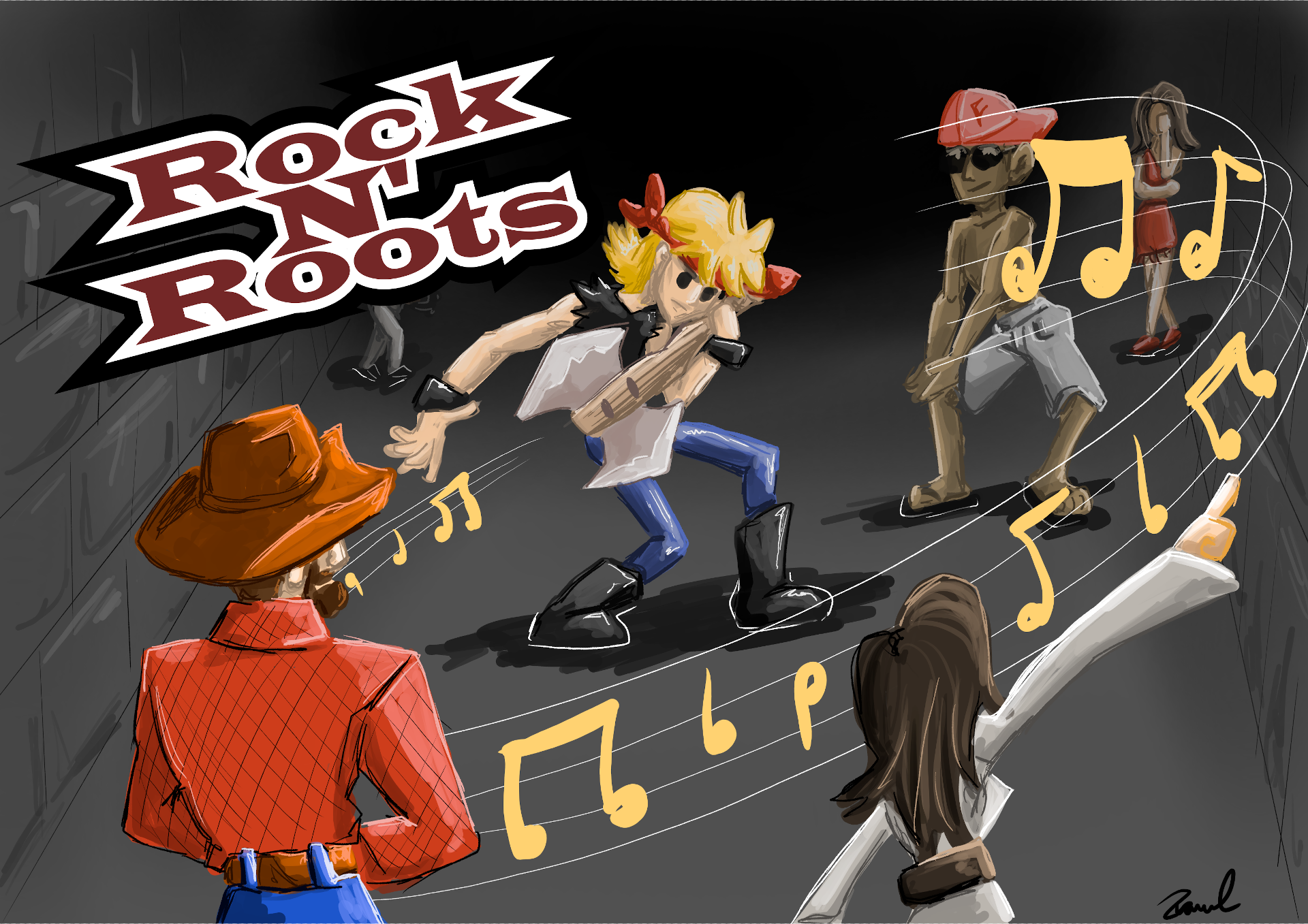 Rock N' Roots by Estúdio Raed Wulf