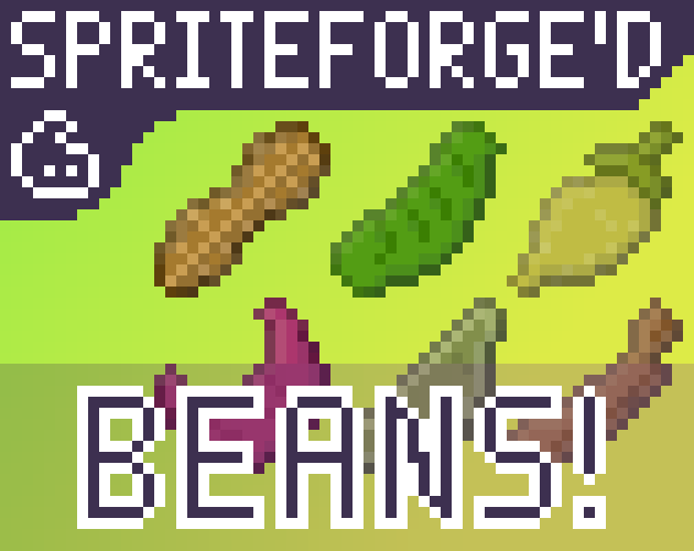 Spriteforge'd: Beans Pack by Wayland's Sprite Forge