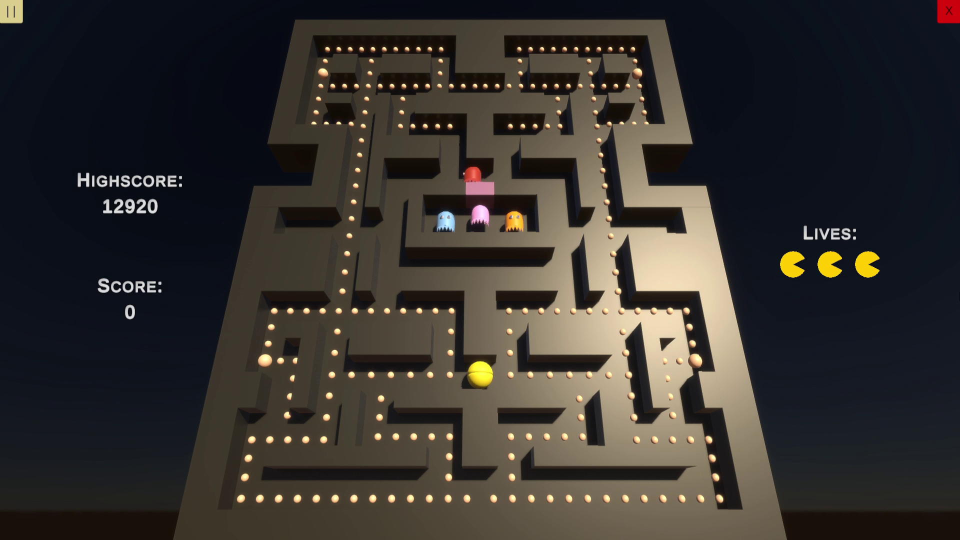 Pac-Man 3D - RTX by BaniniDev