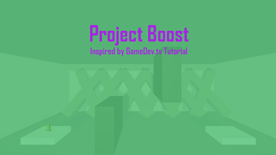 Rocket Launcher - Project Boost - Prototype by numanjaved