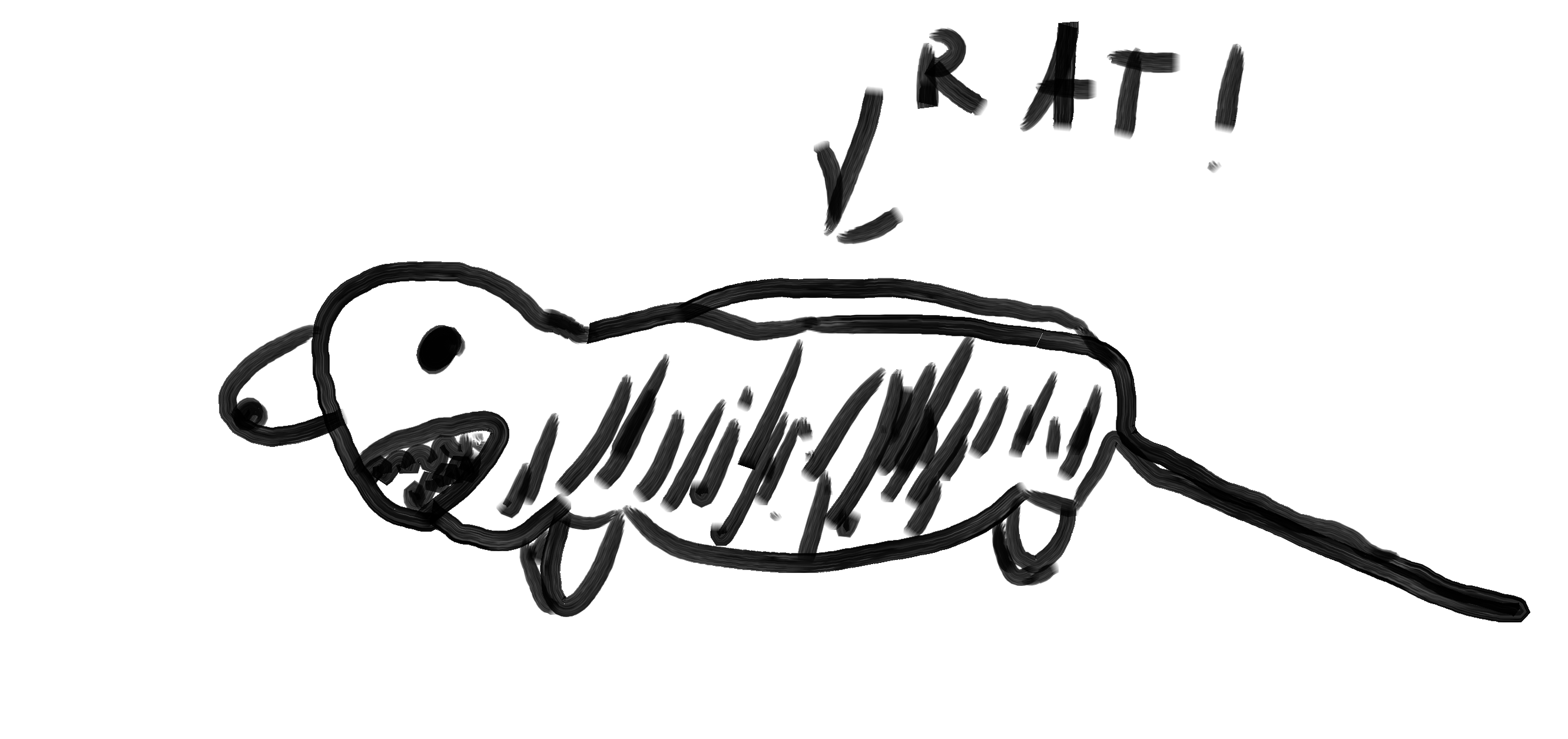 Horizontally Spinning Rat - With Hair Physics by Germanp