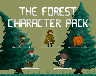 The Forest Character Pack by Pedrodis