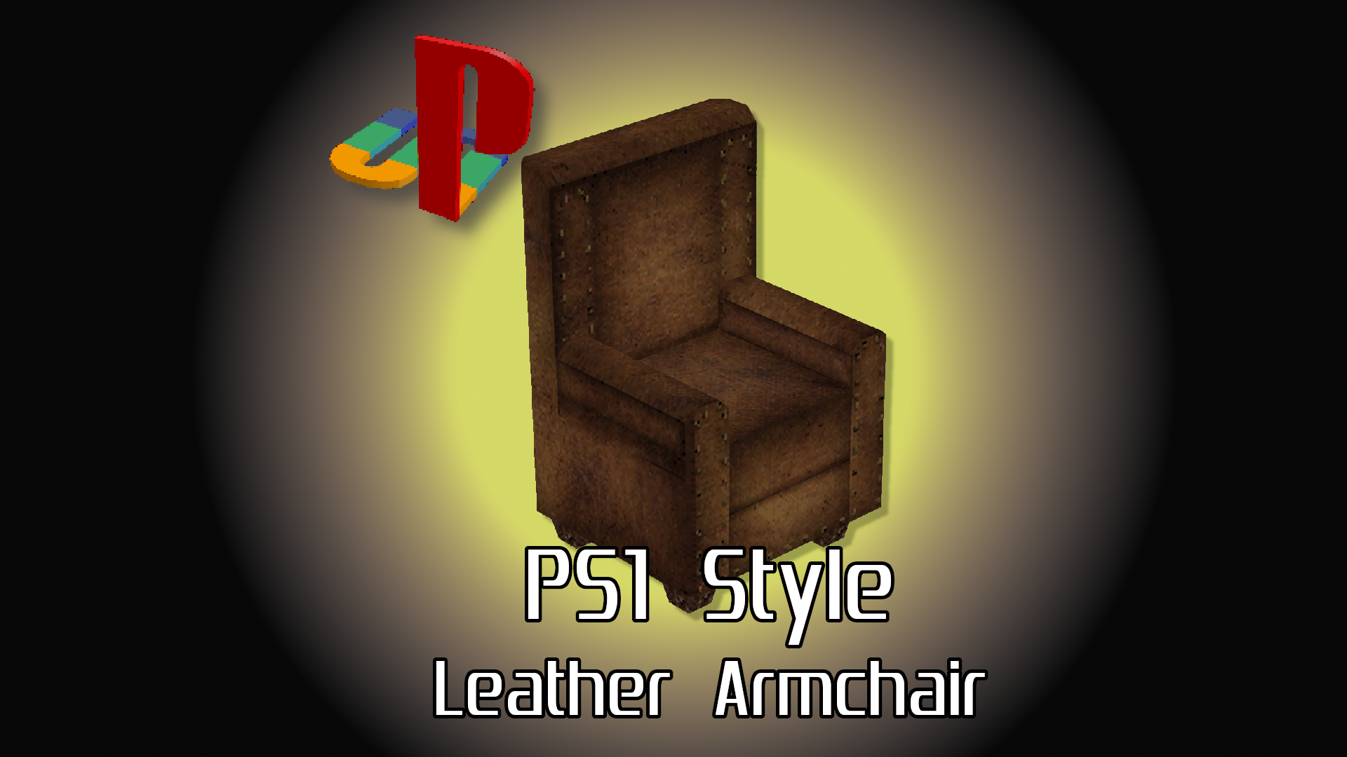 PS1-Style Leather Armchair by PepperoniJabroni