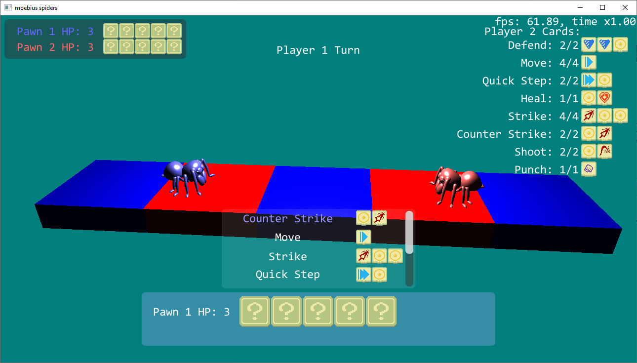 moebius spiders (demo) by tk_dev_games