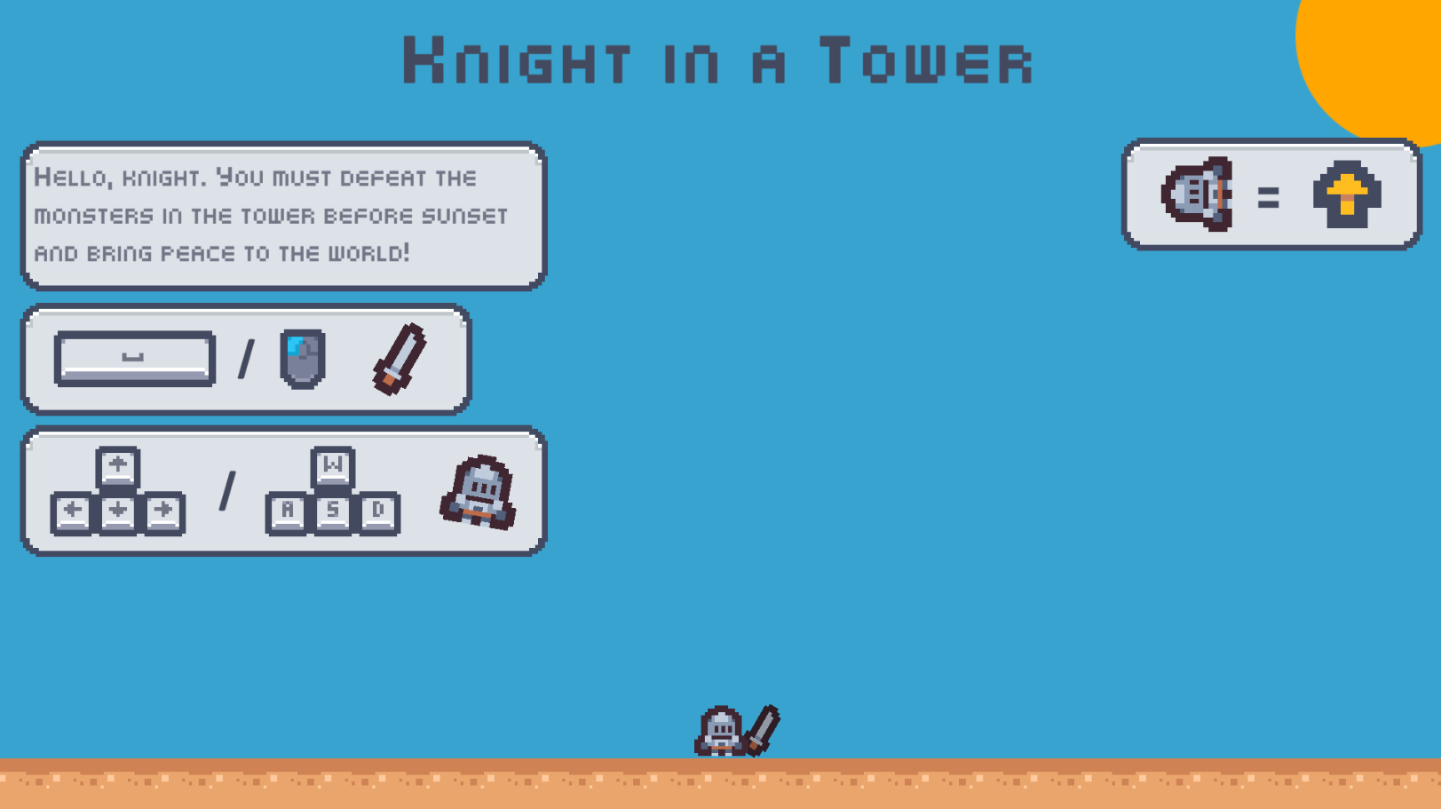 Knight in a Tower by ADT