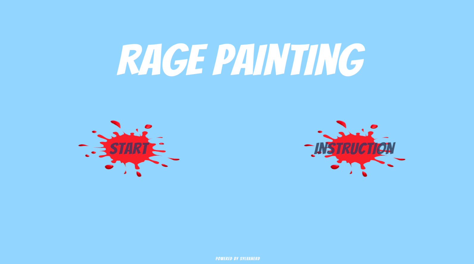 Rage Painting by Sylvanerd