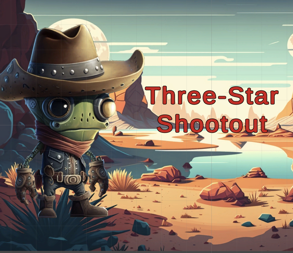 Three-star shootout by Asraniel for LvlUp Game Jam 2023 - itch.io