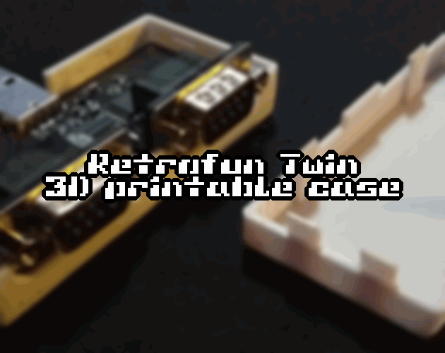 Retrofun Twin 3D printable case by 0xDB
