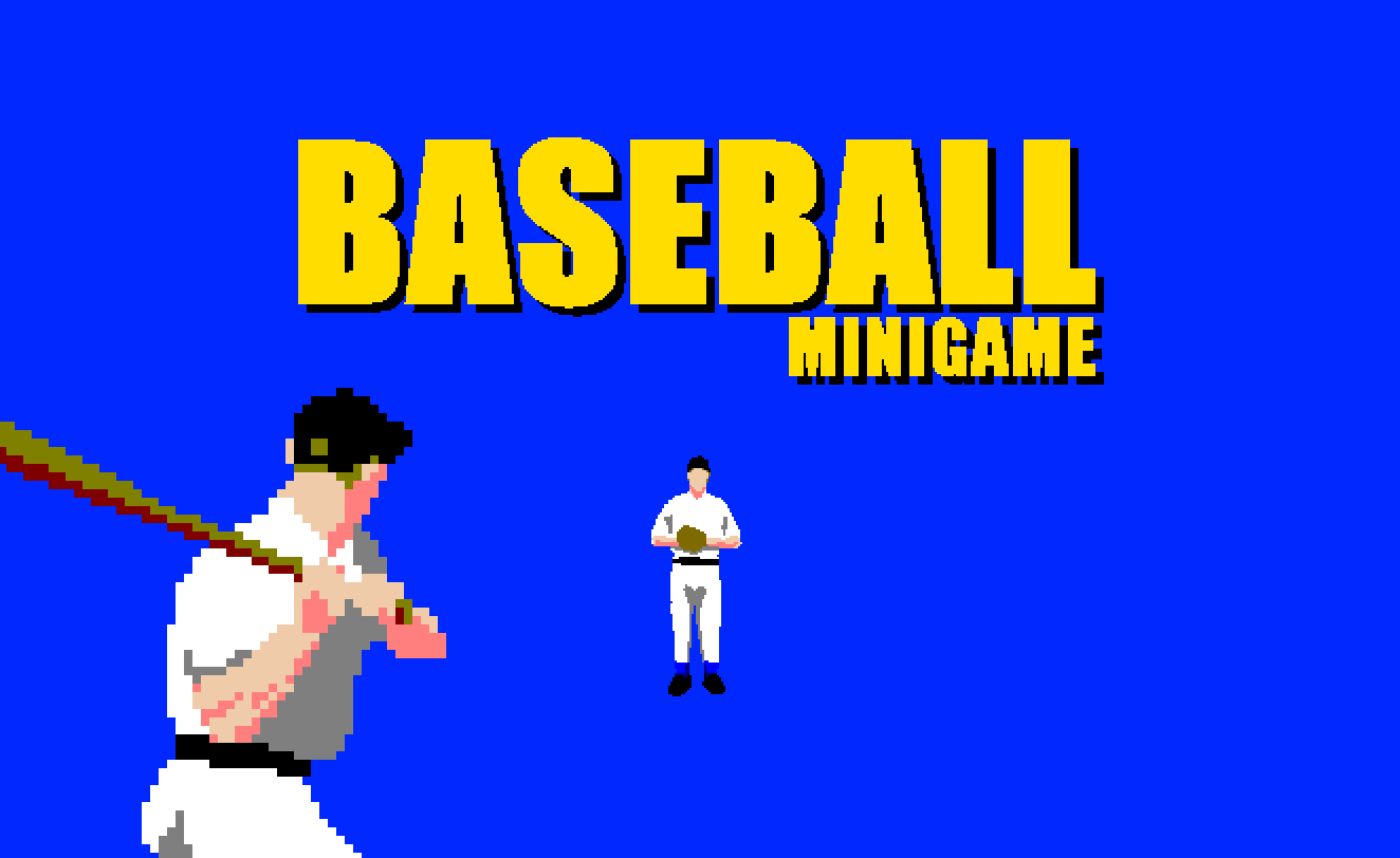 Baseball Minigame by yarnsh