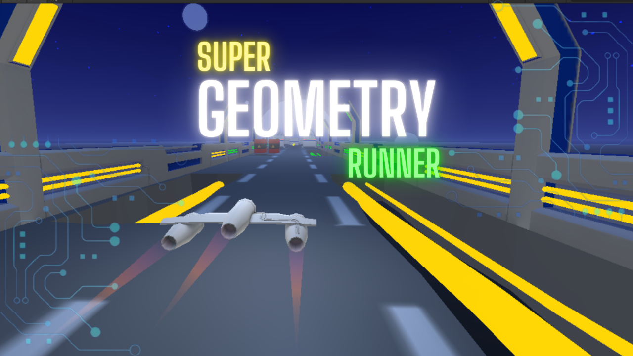 SuperGeometryRunner by MeniPlays