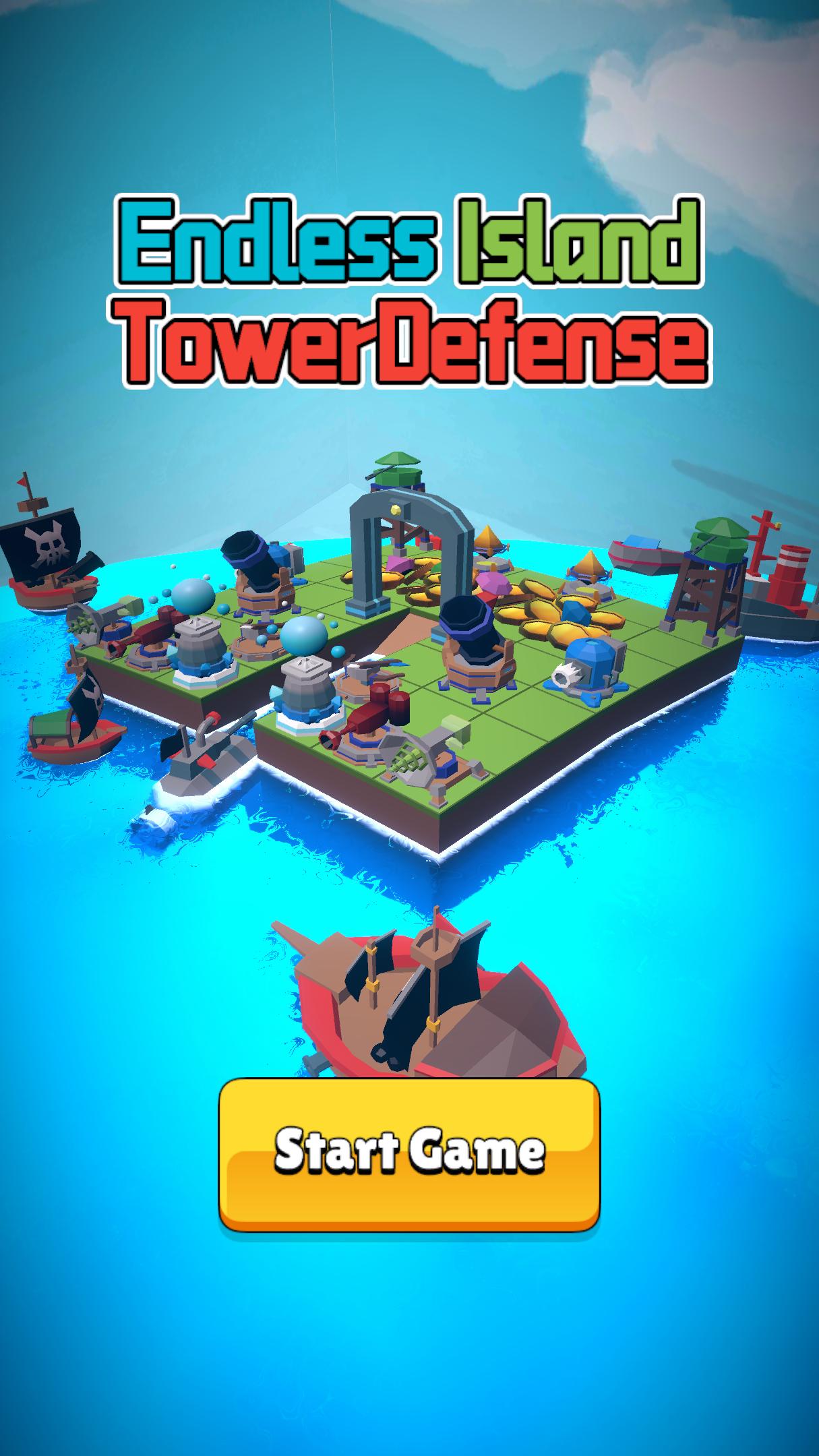 Endless Island TowerDefense-TD by Xf68 Game Studio