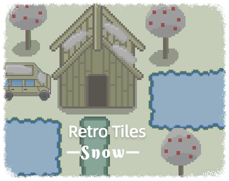 Retro Snow Tiles by Joao9396