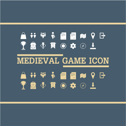 MEDIEVAL GAME ICON by limitation
