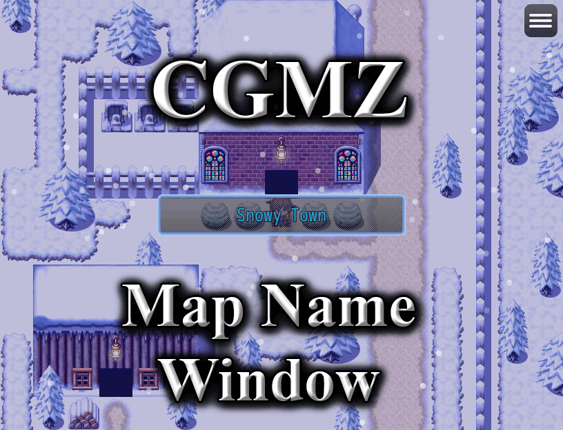 [CGMZ] Map Name Window for RPG Maker MZ by Casper Gaming
