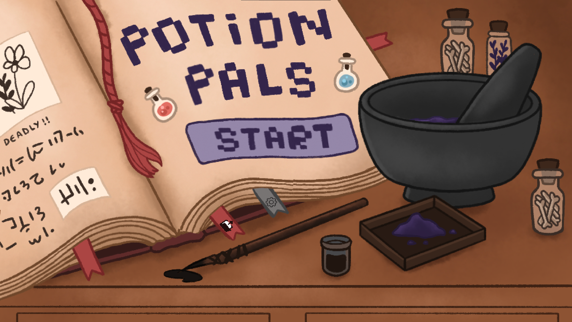 Potion Pals by Mikkel for Game College Games 2023 and earlier - itch.io