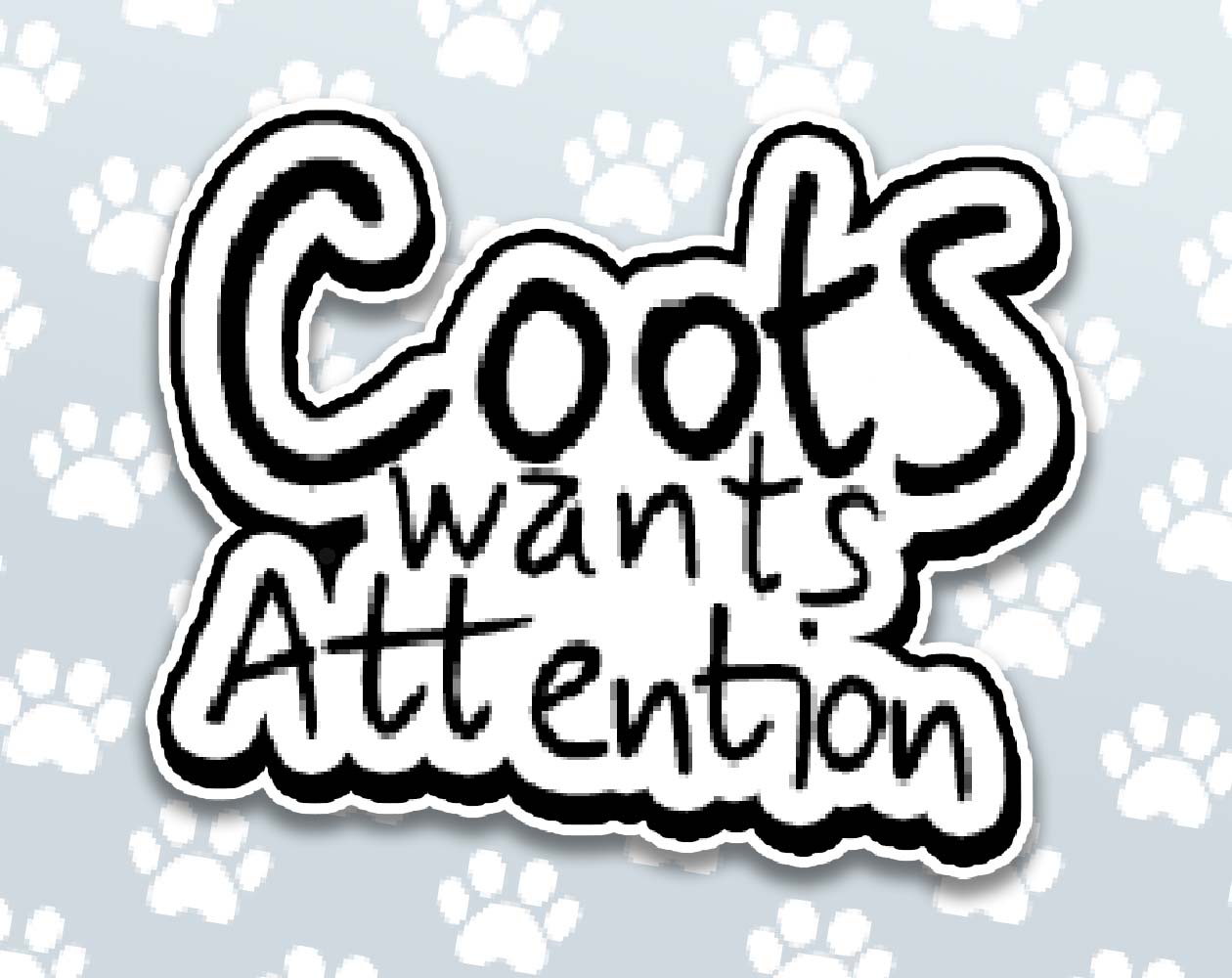 Coots Wants Attention by linus@vallinder.dev