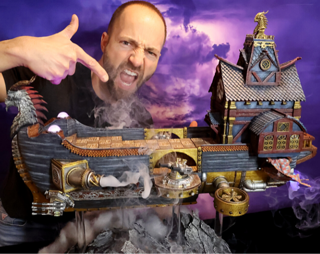 EPIC AIRSHIP by TabletopWitchCRAFT