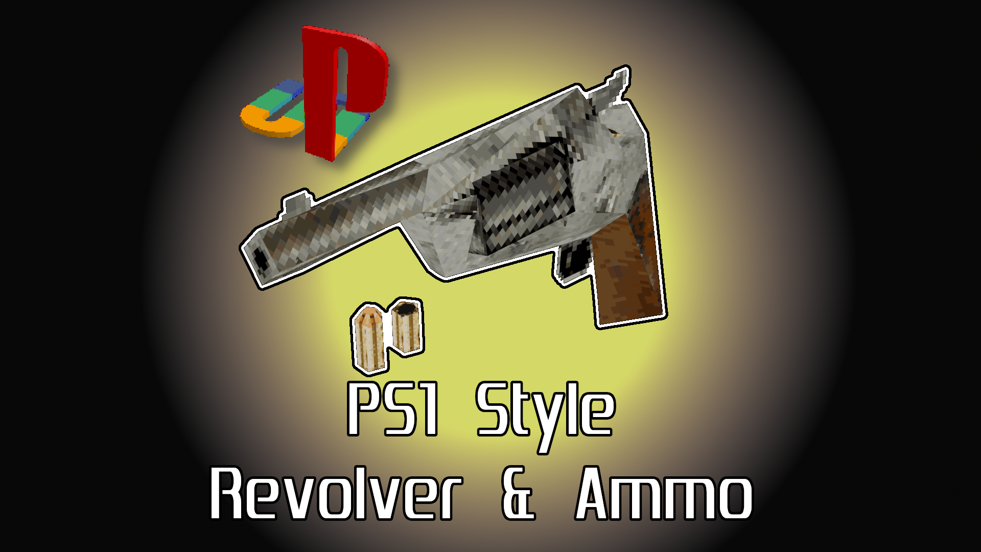 PS1-Style Revolver & Ammo by PepperoniJabroni