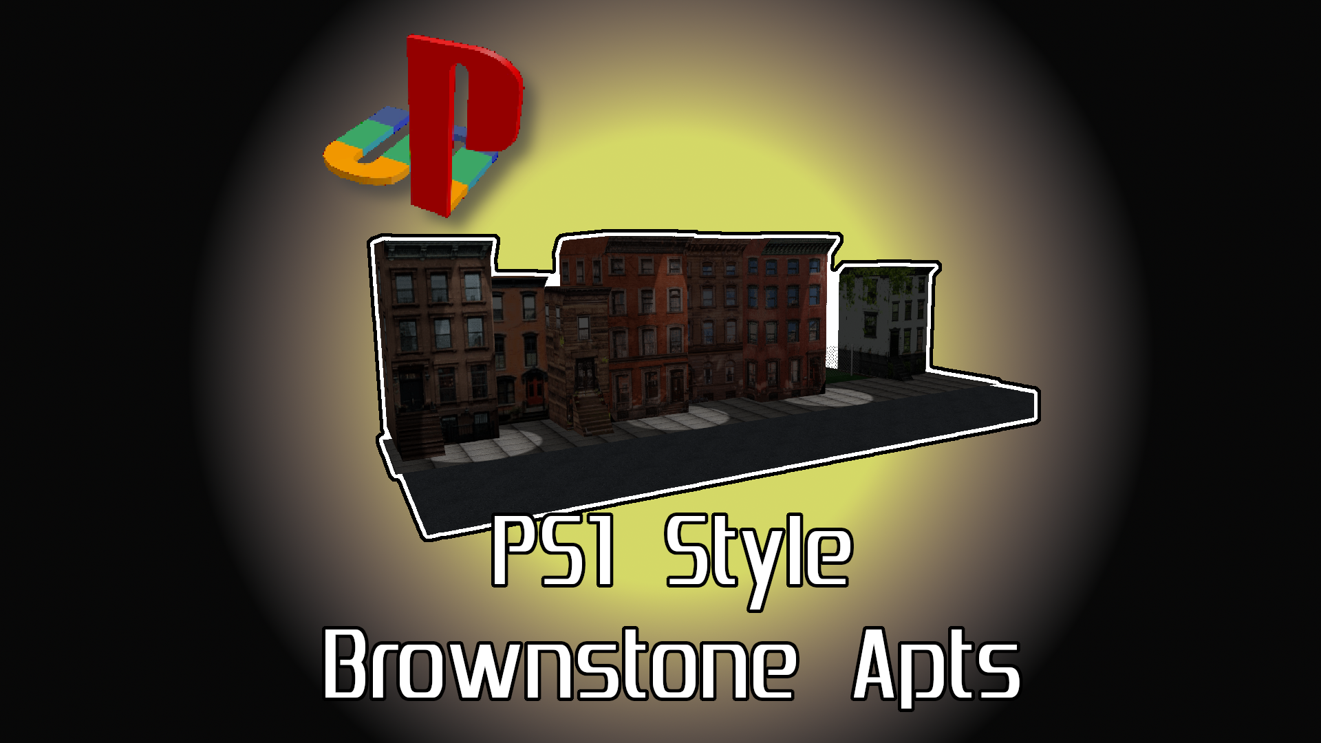 PS1-Style Brownstone Buildings by PepperoniJabroni