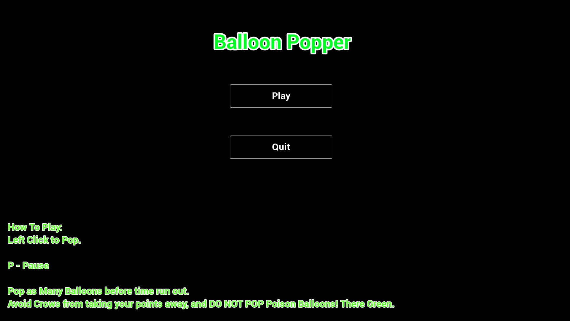 Balloon Popper by TLDGames