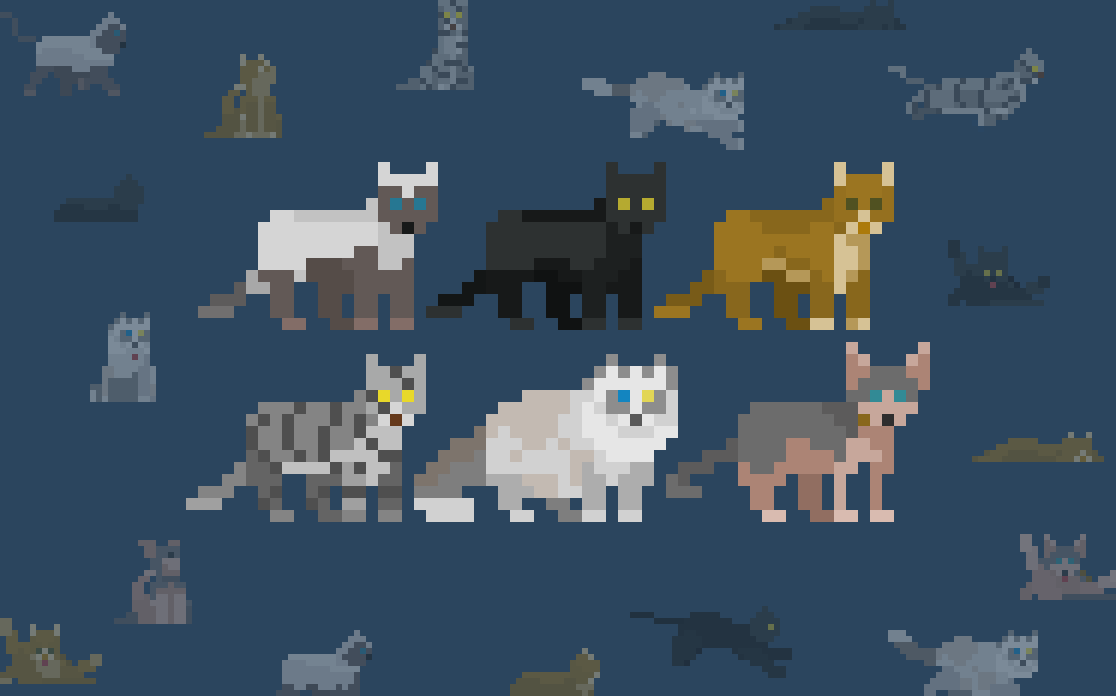 Pet Cats Pack by LuizMelo