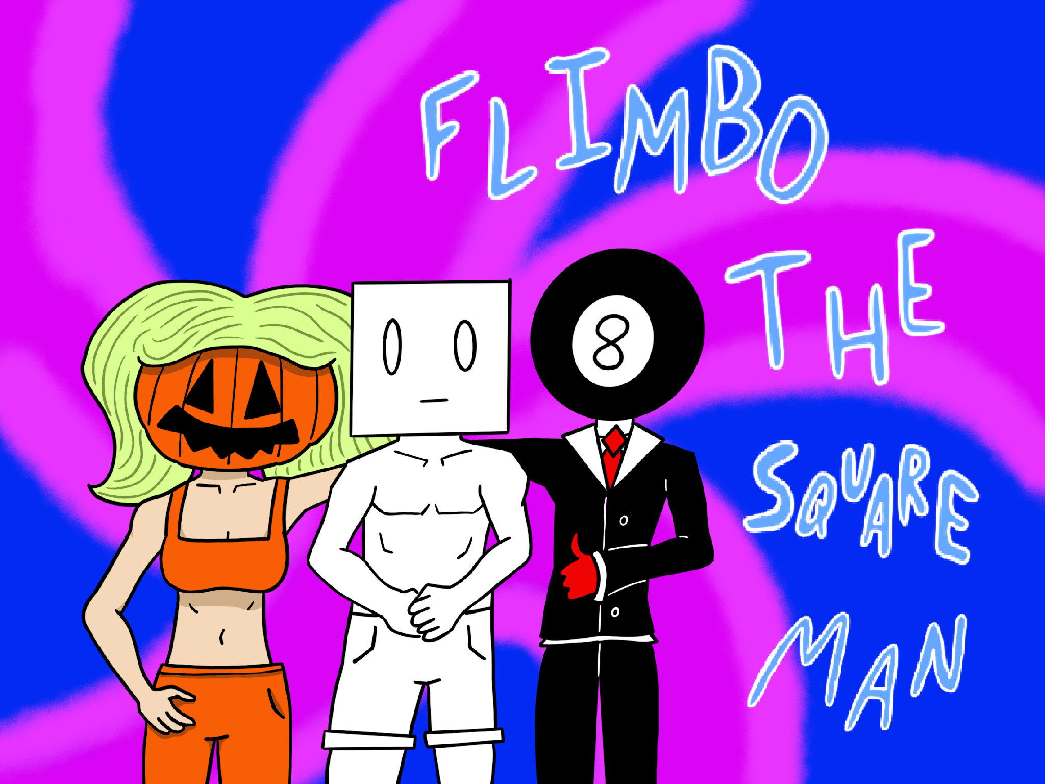 Flimbo The Square Man by TheAlmightyCERB