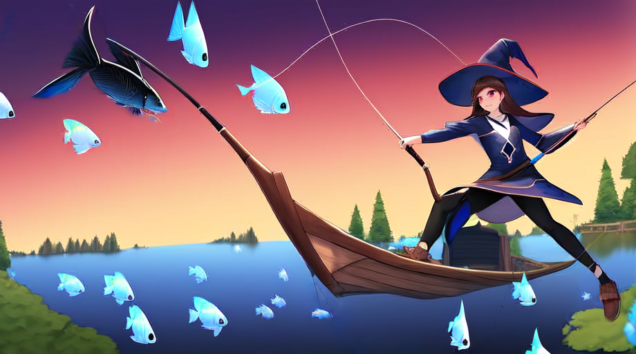 Bullet-hell Fishing by serzak51