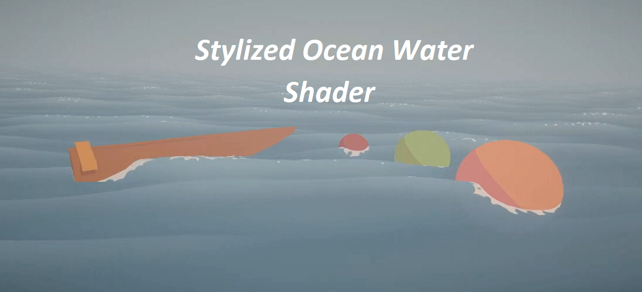 Stylized ocean water shader urp by FoodWithoutTaste