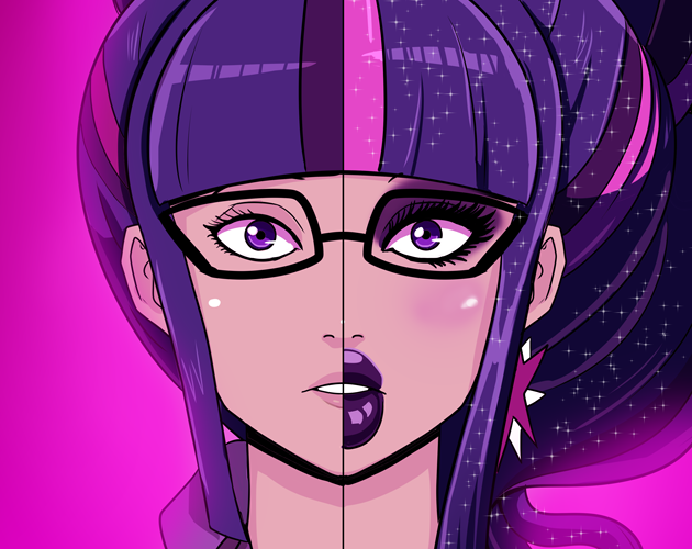 Pink World - (Bimbofication) Full Comic PDF by Annon