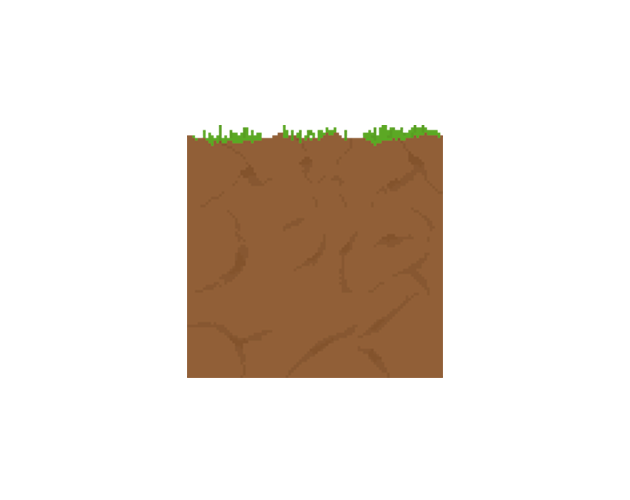 Pixel Tilemap Ground And Plants By Place 