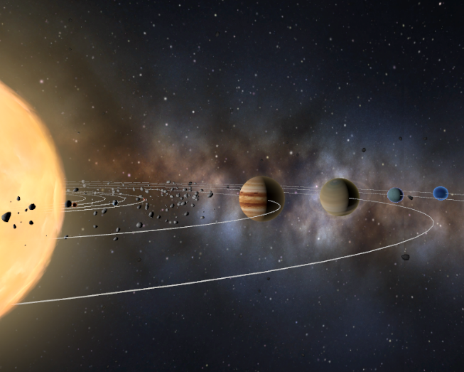 VR Solar System Simulation by Garrett H