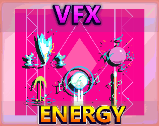 VFX - ENERGY - Pixel Art Effects by kiddolink