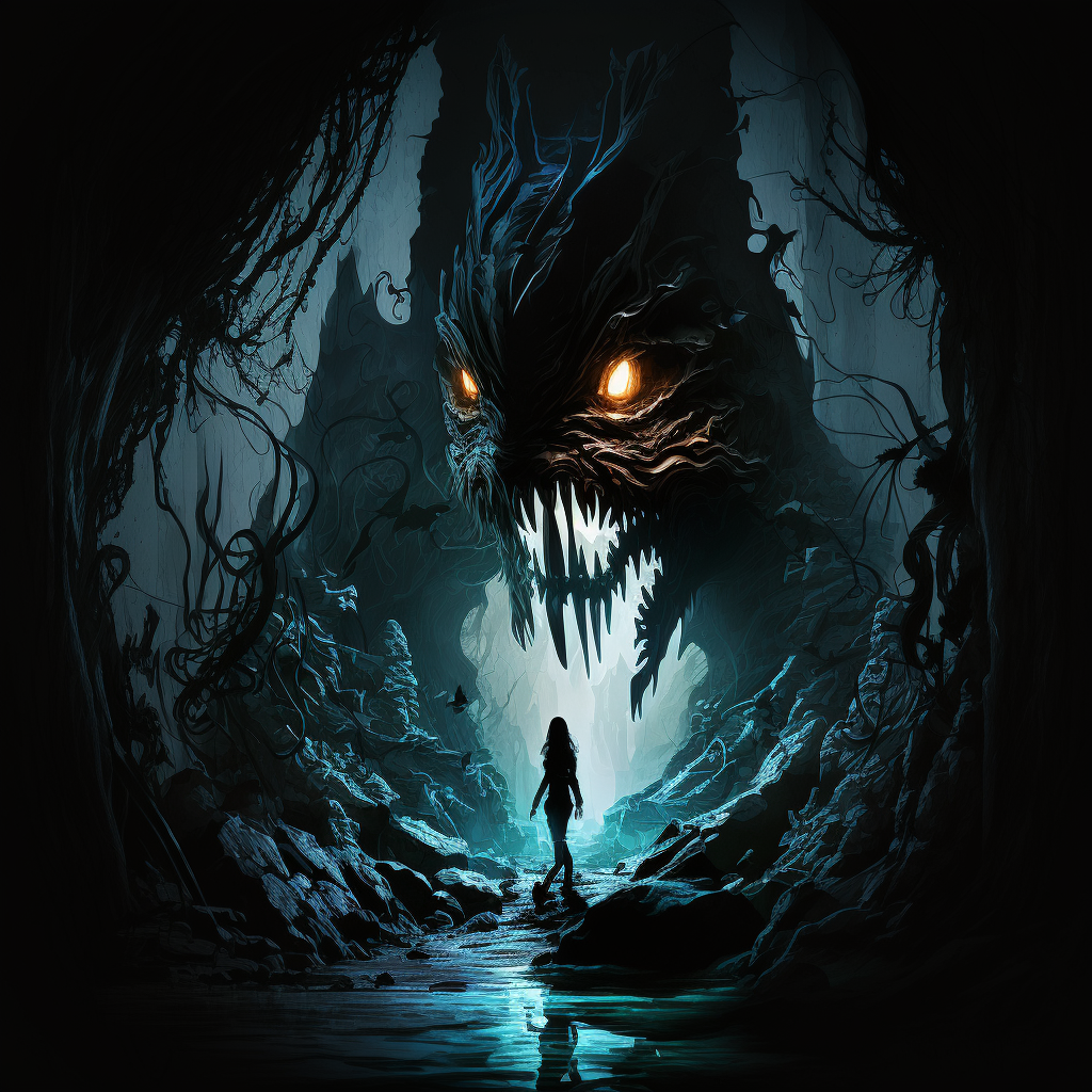 Depths of darkness by Gekonshi