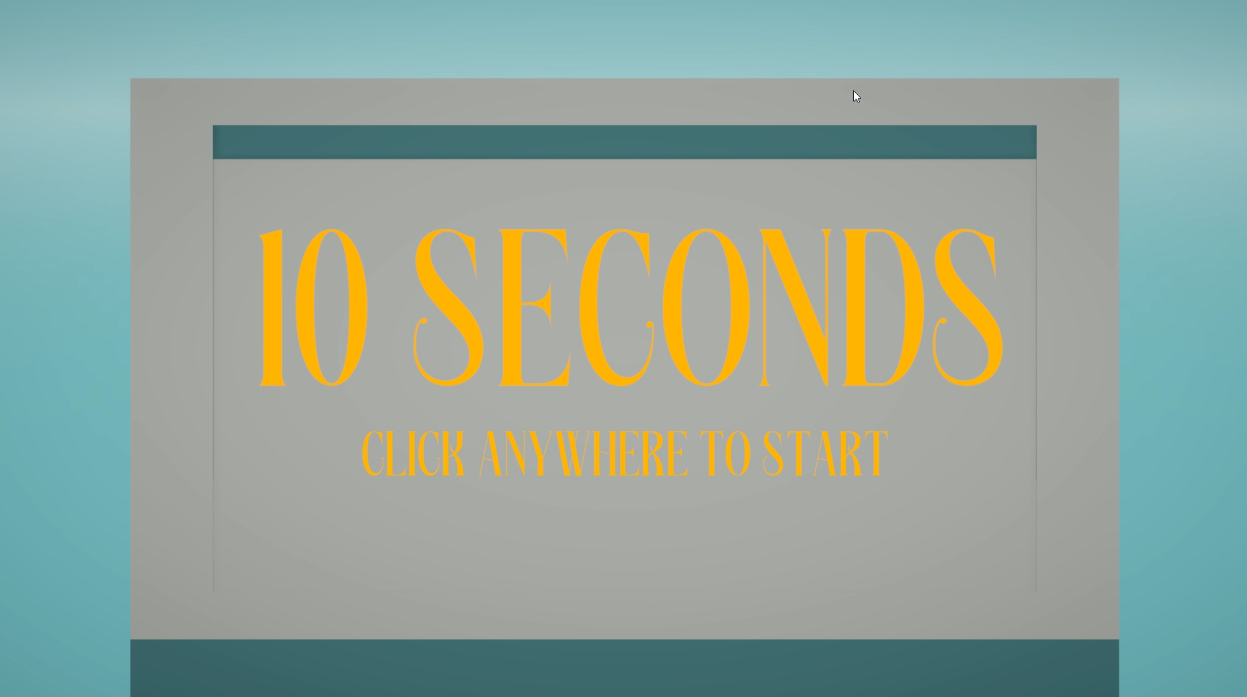 10 Seconds by YifanZheng