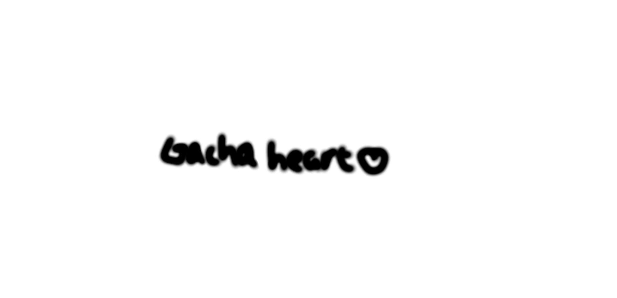 Gacha heart by Sagers