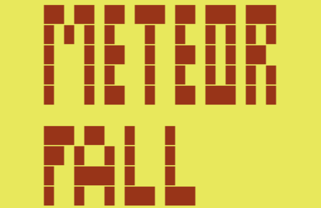 Meteor Fall by lcscrdr