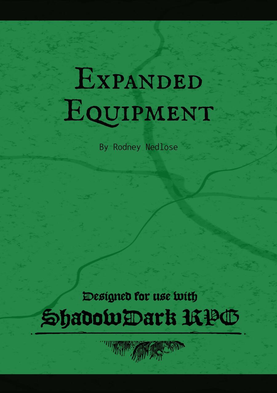 Expanded Equipment and Combat by nrod0784