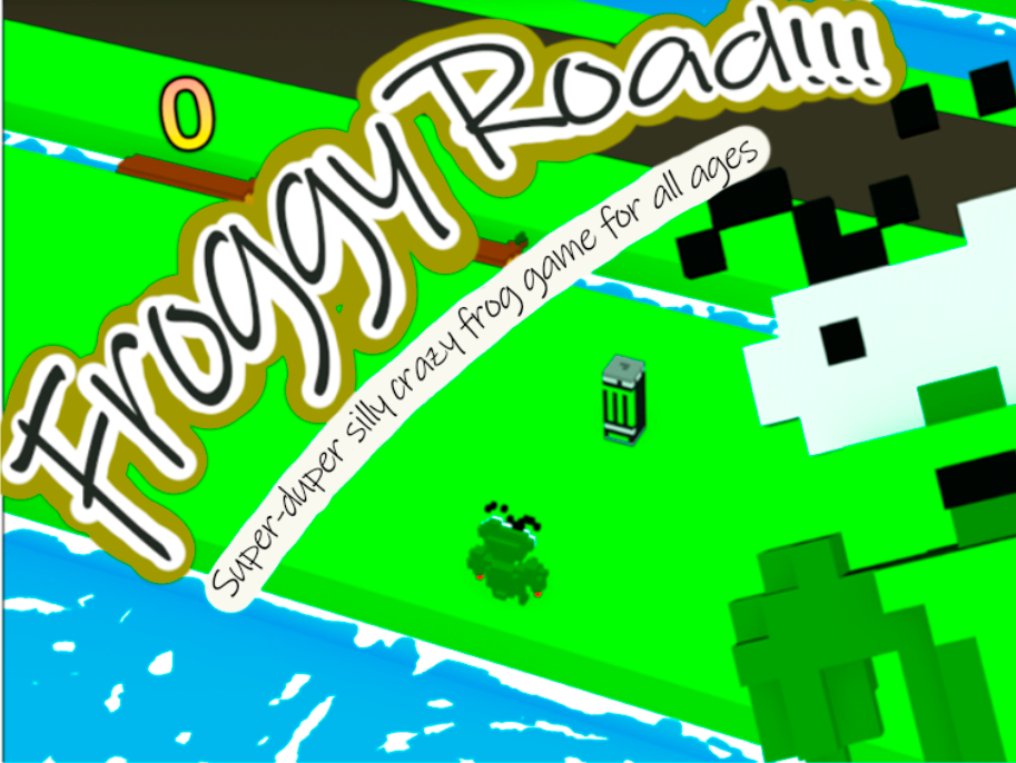 Froggy Road by DiannN