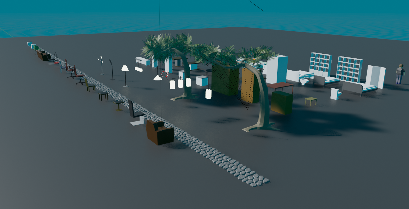 Interior assets by Tagobott studios