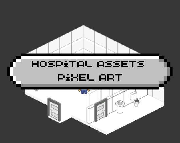 Hospital - Asset Pack - Pixel Art by Angelo Passalacqua