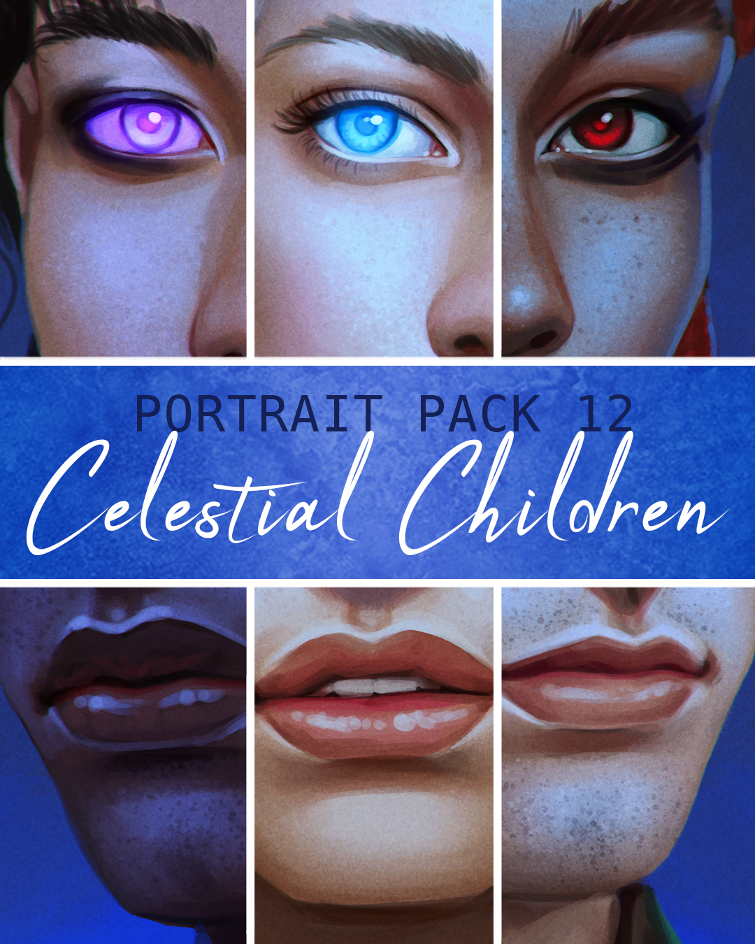 Portrait Pack 12 - Celestial Children by Stephanie Brown