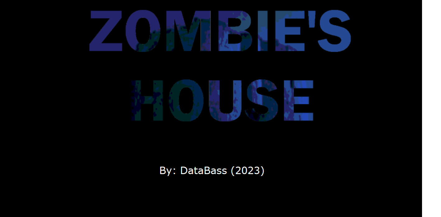 Zombie's House by DataBass