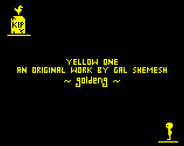 Yellow One - Cute Platformer by galshemesh