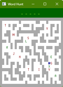 Day 1 - Moving @ - Word Hunt by Balmonec