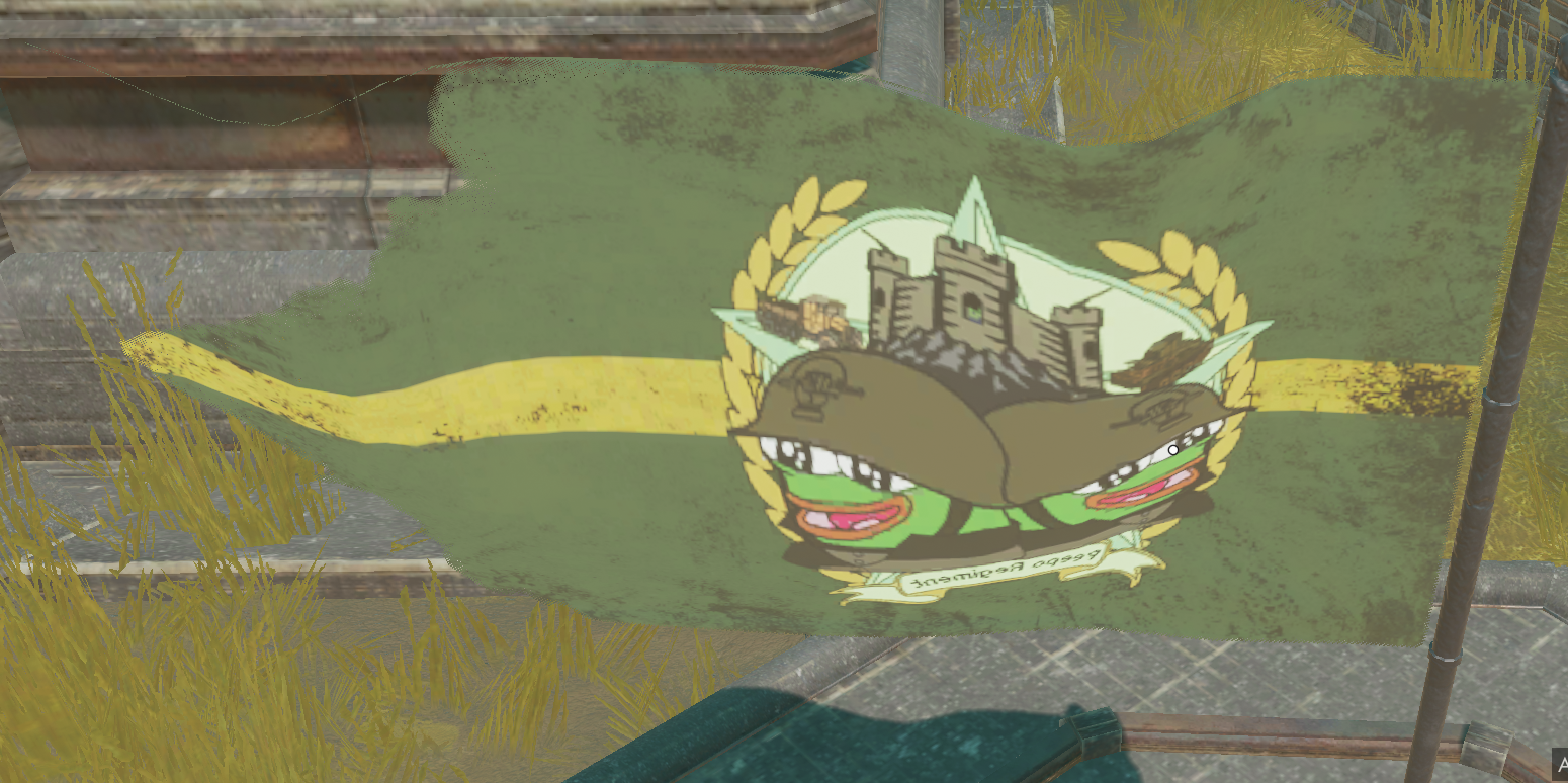 Foxhole: Peepo Flags Mod by Danetello