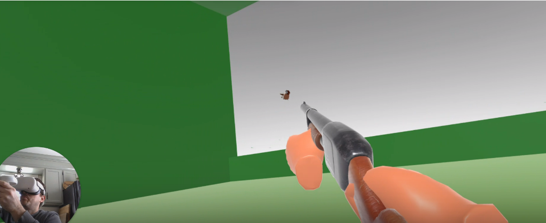 Vr duck hunt & trap shoot by BrendanMagnan for MC VR Hackathon - itch.io