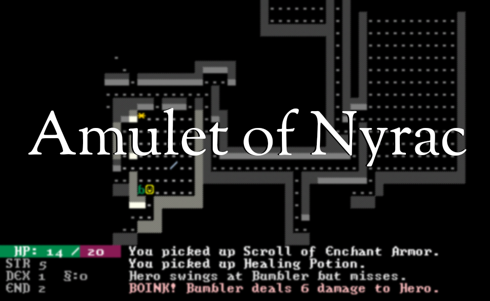 Amulet of Nyrac by HoofedEar for 7DRL Challenge 2023 - itch.io