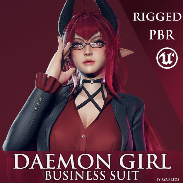 Ryan Reos Girl 6 - Daemon Girl Business by Lil Husky VR